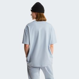 The North Face Damen T-Shirt "W TNF ESSENTIAL SIMPLE DOME OS SS TEE"frost grau, Gr. S, Obermaterial: 100% Baumwolle, Shirts, Oversized Passform,