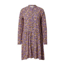 Mbym Kleid 'Meera' Damen Gr&ouml;&szlig;e 38 hellgelb / dunkelgelb / lila / helllila / schwarz Sommerkleid