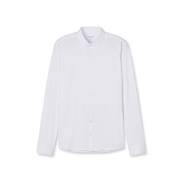 OLYMP Herren Businesshemd "OLYMP No. Six 24/Seven, Super Slim, Modern Kent", wei&szlig;, Gr. 40, 86% Polyamid, 14% Elasthan, Hemden