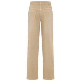 MAC Damen Bequeme Jeans "Gracia", beige, Gr. 46, unifarben, Denim/Jeans, Obermaterial: 88% Baumwolle, 8% Elastomultiester, 4% Elasthan, Jeans