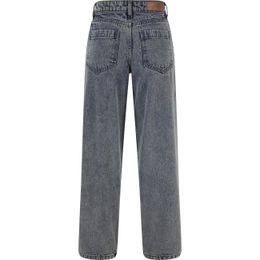 Urban Classics Damen Bequeme Jeans "Urban Classics Ladies Mid Waist 90 ́s Jeans"dirty washed, Gr. 27, unifarben, 100% Baumwolle, Jeans