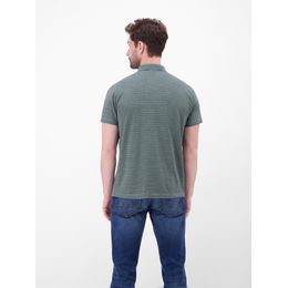 Lerros Herren Poloshirt "Poloshirt mit Fineliner-Optik, 100 % Baumwolle", gr&uuml;n, Gr. XL, 100% Baumwolle, Shirts