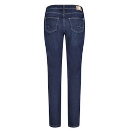 MAC Damen Stretch-Jeans "Melanie", blau, Gr. 38, Denim/Jeans, Obermaterial: 98% Baumwolle, 2% Elasthan, Jeans, Gerade geschnitten