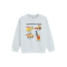Cool Club Sweatshirt Jungen Gr&ouml;&szlig;e 128 hellgrau