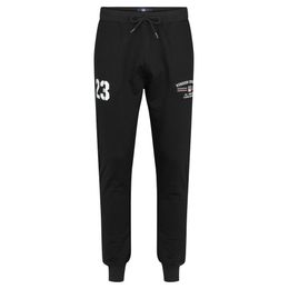 VINSON Herren Sporthose "VINSON Sweatpant VMRio", schwarz, Gr. M, Obermaterial: 80% Baumwolle, 20% Polyester, Hosen