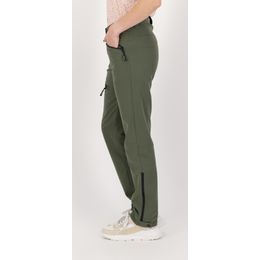 DEPROC Active Damen Outdoorhose "KENORA V LONG Full Stretch", gr&uuml;n, Gr. 40, Web, 92% Polyester. 8% Elasthan, Hosen, auch in Gro&szlig;en Gr&ouml;&szlig;en erh&auml;ltlich