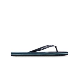 Quiksilver Herren Sandale "Molokai Stripe", Gr. 12, blau, Obermaterial: 100% Synthetik, Futter: 100% Synthetik, Laufsohle: 100% Schwammgummi., Schuhe