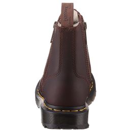 Dr. Martens Damen Chelseaboots "2976 Alyson", Gr. 36, rot, Leder, unifarben, Schuhe, Chunky Boots, Plateau Schuh, Boots mit Blockabsatz