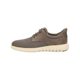 Geox Herren Sneaker "Geox Sneaker Leder/Textil", Gr. 43, braun, Leder, Textil, Schuhe