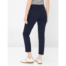 Brax Damen 5-Pocket-Hose "Style CAROLA S"navy, Gr. 46, Web, 78% Baumwolle, 19% Lyocell, 3% Elasthan, Hosen