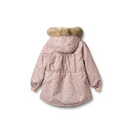 Wheat M&auml;dchen Winterjacke "Wheat Jacket Mathilde"rose dust flowers, Gr. 104, 100% Polyester, Jacken, winddicht
