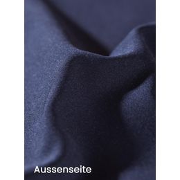 TRIGEMA Damen Softshelljacke "TRIGEMA Taillierte Softshell&ndash;Kapuzenjacke", blau, Gr. XL, Stoff, 88% Polyamid, 12% Elastan, Jacken