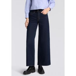 Levi's LEVI'S Damen Schlagjeans "Levi's 728 High-Rise Wide-Leg Jeans", blau, Gr. 31, Denim/Jeans, Obermaterial: 98% Baumwolle, 2% Elasthan, Jeans, weite