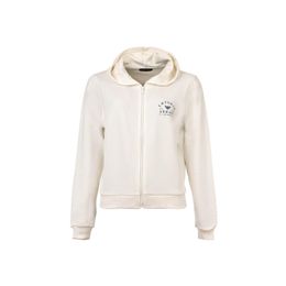 Emporio Armani Damen Sweatshirt "Sweatjacke ICONIC LIGHT TERRY 1er Pack", wei&szlig;, Gr. XL, Obermaterial: 60% Baumwolle CO. 40% Polyester PES.,