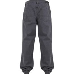 Urban Classics Herren Bequeme Jeans "Urban Classics Straight Fit Denim", grau, Gr. 38, unifarben, 100% Baumwolle, Jeans