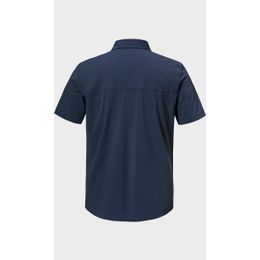 Sch&ouml;ffel SCH&Ouml;FFEL Herren Outdoorhemd "Shirt Style Dooser MEN"8820, blau, Gr. 50, Oberstoff: 85% Polyester, 15% Elasthan, Hemden