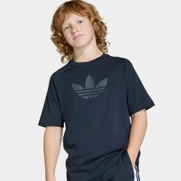 Jungen T-Shirt "GRAPHIC TREFOIL LOOSE", schwarz, Gr. 176, adidas originals, Obermaterial: 100% Baumwolle, Shirts, f&uuml;r Kinder, Kurzarmdesign,