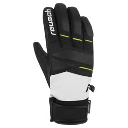 Reusch Damen Skihandschuhe "Thunder R-TEX XT", grau, Gr. 10,5, unifarben, 80% Polyester, 14% Ziegenleder, 3% Polyurethan, 3% Elasthan, Handschuhe,