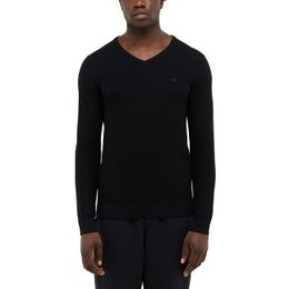 Mustang Herren Cardigan "Herren Style Elko", grau, Gr. XL, Strick, 100% Baumwolle, Strickjacken