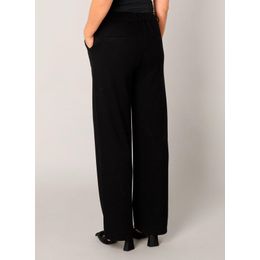 Base Level Damen Stoffhose "Yorin", schwarz, Gr. 36, unifarben, Web, Obermaterial: 82% Baumwolle, 14% Polyester, 4% Elasthan, Hosen, mit Stretch