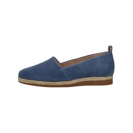 Paul Green Damen Espadrille "Paul Green Halbschuhe Veloursleder", Gr. 41, blau, Veloursleder, Schuhe