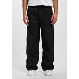 DEF Herren Cargohose "DEF Herren DEF LOOSE Cargopant", schwarz, Gr. XL, unifarben, 97% Baumwolle, 3% Elasthan, Hosen