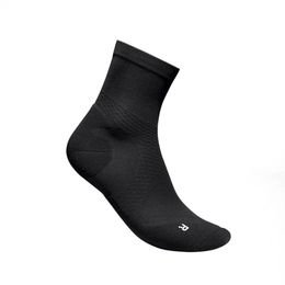 Bauerfeind Sports Run Ultralight Mid Cut Socks Bekleidung Herren schwarz