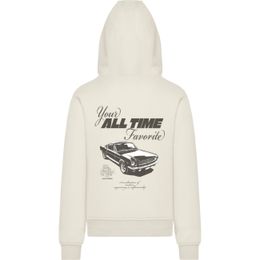 MisterTee Herren Kapuzenpullover "MisterTee All Time Favorite Hoody"sandwei&szlig;, Gr. L, mehrfarbig, 65% Baumwolle, 35% Polyester, Pullover