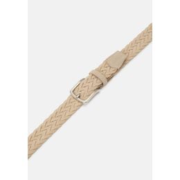 Lloyd Men's Belts Herren Flechtg&uuml;rtel "Lloyd Belts Herreng&uuml;rtel 0261", beige, Gr. 80, LLOYD MEN&rsquo;S BELTS, Leder, G&uuml;rtel