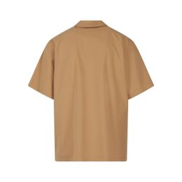 Karl Kani Herren Langarmhemd "Karl Kani Herren KM241-009-1 Karl Kani Og Ornament Woven Shirt"sand, Gr. S, 100% Baumwolle, Hemden