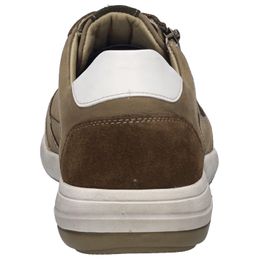 Josef Seibel Herren Sneaker "Enrico 33", Gr. 44, bunt, Leder, kontrastfarbene Details, Schuhe, Schn&uuml;rschuh, Komfortschuh, Freizeitschuh mit