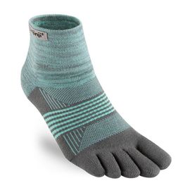 injinji Trail Midweight Mini Crew Bekleidung Damen t&uuml;rkis