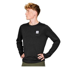 Saysky Flow Long Sleeve Bekleidung Herren schwarz