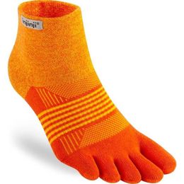 injinji Trail Midweight Mini Crew Bekleidung Damen orange