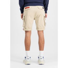 Herren Shorts "Crew Short Patch"vintage wei&szlig;, Gr. 33, Alpha Industries, Obermaterial: 98% Baumwolle, 2% Elastan. Futter: 100% Baumwolle, Hosen
