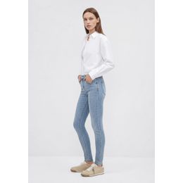 Mavi Damen R&ouml;hrenjeans "ADRIANA", blau, Gr. 31, 87% Baumwolle, 11% Polyester, 2% Elastan, Jeans, skinny Fit