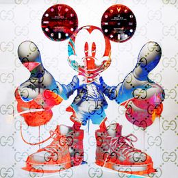 queence Acrylglasbild Graffiti