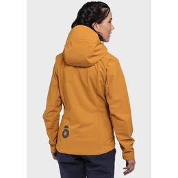 Sch&ouml;ffel SCH&Ouml;FFEL Damen Outdoorjacke "Bike Hybrid Jk Style Salza WMS", gelb, Gr. 38, Oberstoff: Aussenseite: 88% Polyester, Aussenseite: 12% Elasthan,
