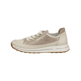 Ara Damen Sneaker "Ara Sneaker Glattleder", Gr. 40beige, Glattleder, Schuhe