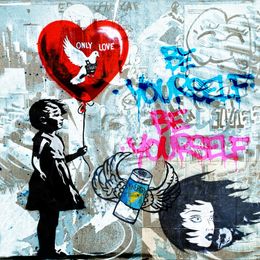 queence Acrylglasbild Graffiti