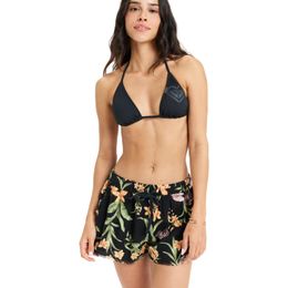 Roxy Damen Shorts "Coastline Ride", schwarz, Gr. XS, Obermaterial: 100% Viskose., Hosen