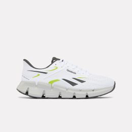 Reebok Herren Laufschuh "ZIG DYNAMICA 6", Gr. 45wei&szlig;, grau, Synthetik, Textil, Schuhe