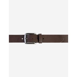 Brax Herren Lederg&uuml;rtel "Style HERRENG&Uuml;RTEL", braun, Gr. 105, Kunstfaser, Leder, G&uuml;rtel