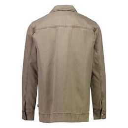 LINDBERGH Herren Outdoorhemd "Hemdjacke Regular Fit"army denim, Gr. M, Obermaterial: 100% Baumwolle, Hemden