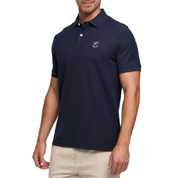 INDICODE Herren Poloshirt "INWadim"navy, Gr. L, unifarben, Jersey, Obermaterial: 100% Baumwolle, Shirts