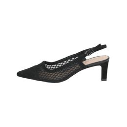 Peter Kaiser Damen Slingpumps "Peter Kaiser Pumps Leder/Textil", Gr. 38,5schwarz, Leder, Textil, Schuhe