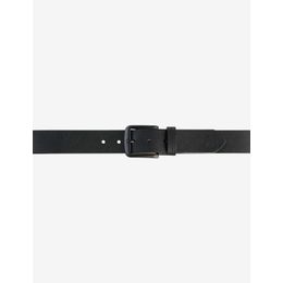 Brax Herren Lederg&uuml;rtel "Style HERRENG&Uuml;RTEL", schwarz, Gr. 90, Kunstfaser, Leder, G&uuml;rtel