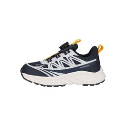 ZIGZAG Kinder Sneaker "Nuovo", Gr. 31, blau, Kunstfaser, Lederimitat, Schuhe, wasserdicht und atmungsaktiv