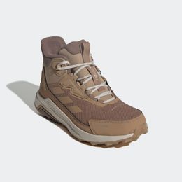 Winterstiefel adidas terrex "TERREX ANYLANDER CLIMAWARM+", Damen, Gr. 40,5, cardboard, cardboard, earth strata, Synthetik, Textil, Schuhe Winterstiefel, gef&uuml;ttert, Topseller
