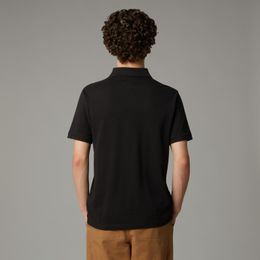 The North Face Herren Poloshirt "M ESSENTIAL REGULAR POLO"tnf schwarz, Gr. M, Jersey, Obermaterial: 100% Baumwolle, Shirts, regul&auml;re Passform, f&uuml;r